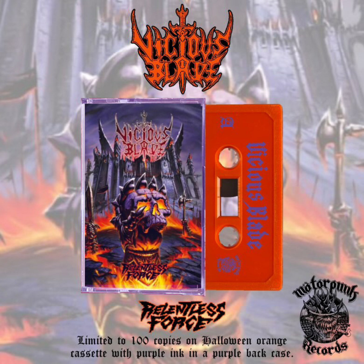 Vicious Blade - Relentless Force | Vicious Blade | Motorpunk Records