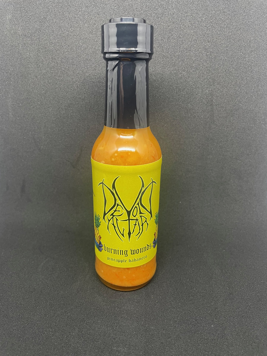 Burning Wounds Hot Sauce | Devoid Altar