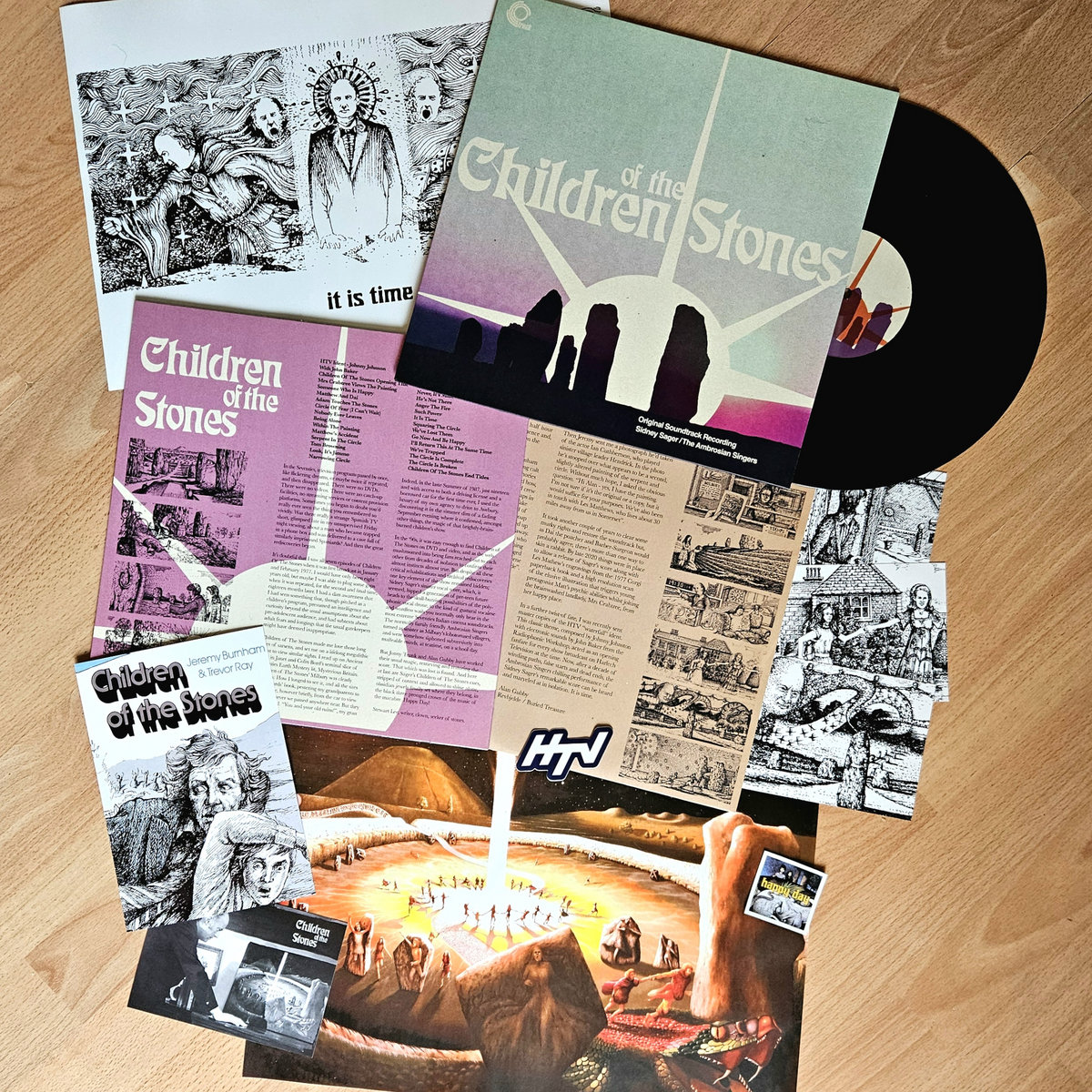 CHILDREN OF THE STONES | SIDNEY SAGER & THE AMBROSIAN SINGERS | Buried ...
