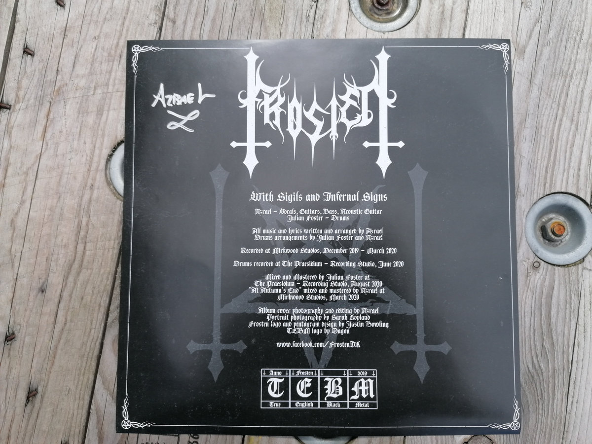 With Sigils and Infernal Signs | Frosten | Heathen Deity