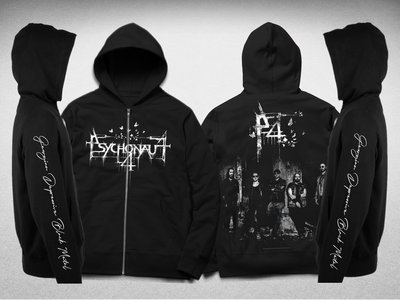 Psychonaut 4 - Logo / Band Zipped hoodie | Immortal Frost Productions
