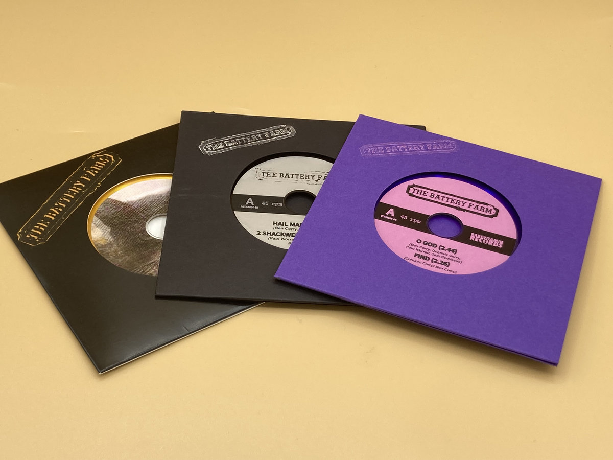 Triple Single Pack | The Battery Farm | Rare Vitamin Records
