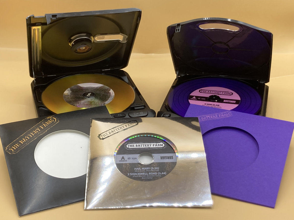 Triple Single Pack | The Battery Farm | Rare Vitamin Records