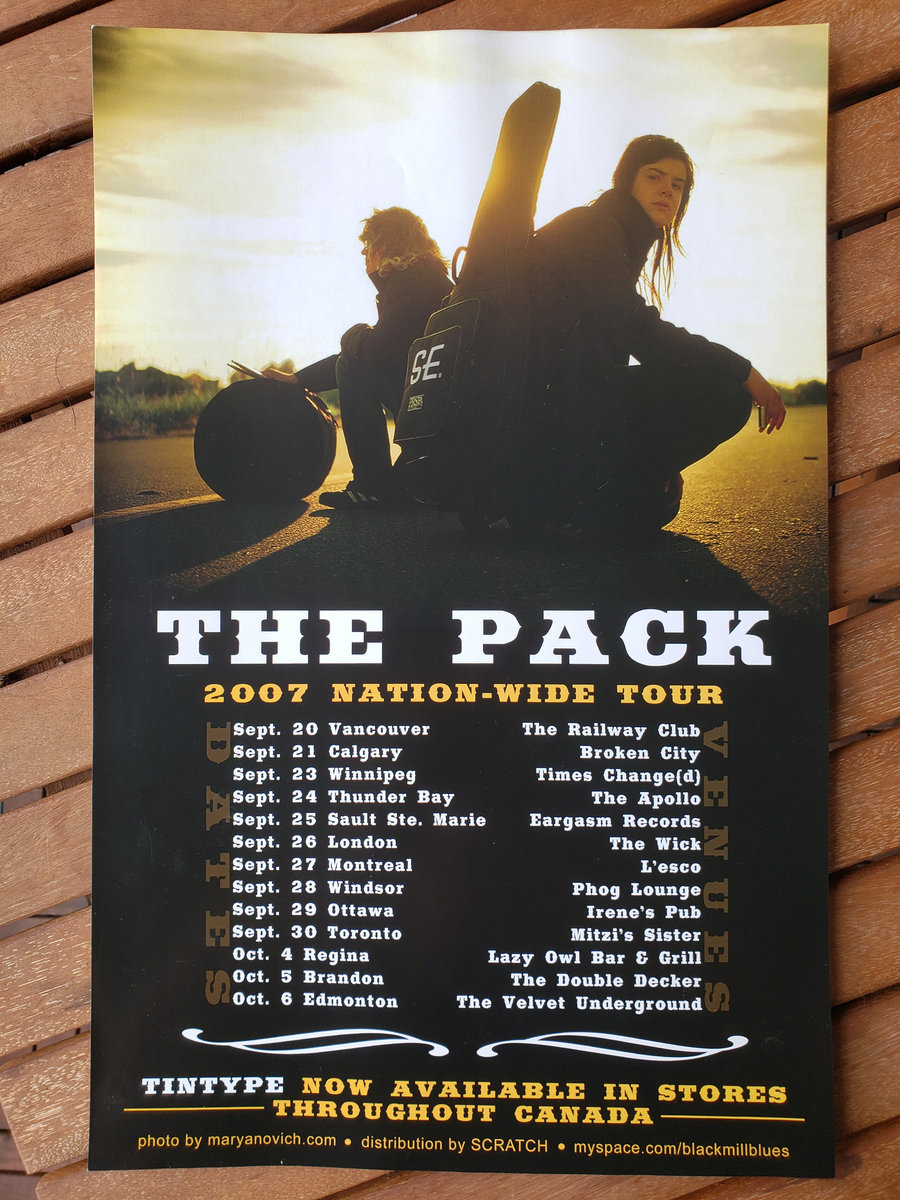 2007 Pack first ever Canadian Tour Poster! | The Pack a.d.