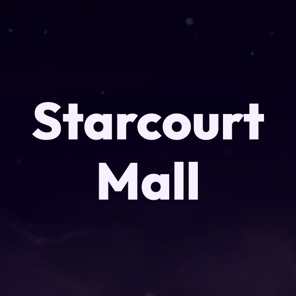 Streetlights | Starcourt Mall