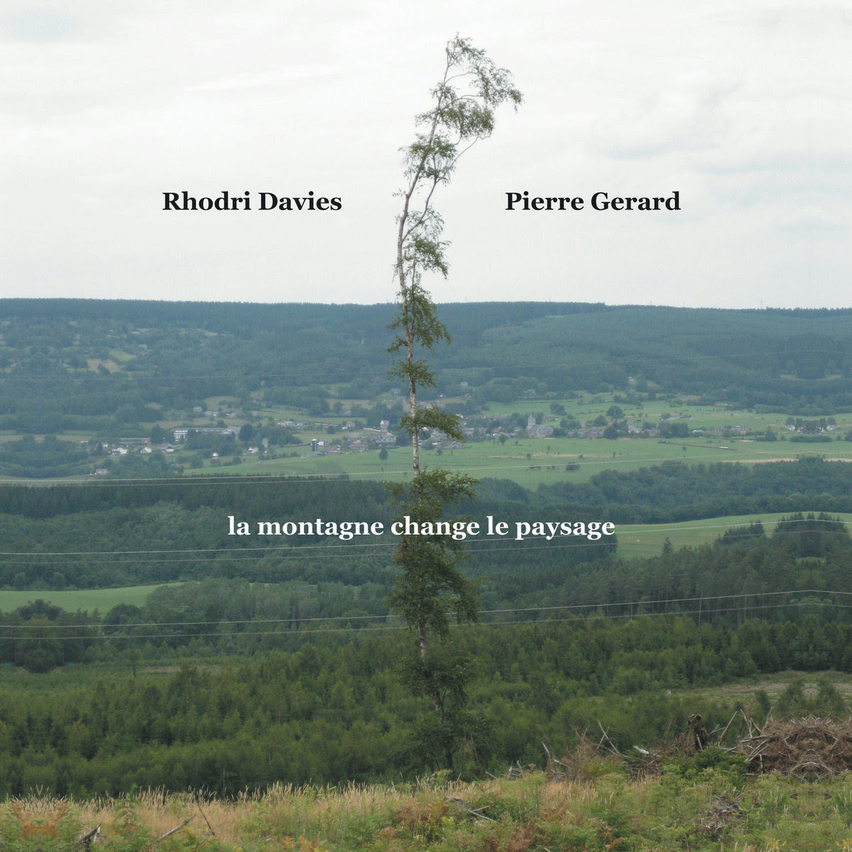 Rhodri Davies & Pierre Gerard: la montagne change le paysage (CD ...