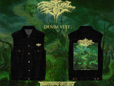 RITUAL FOG - But Merely Flesh Denim Vest | Ritual Fog