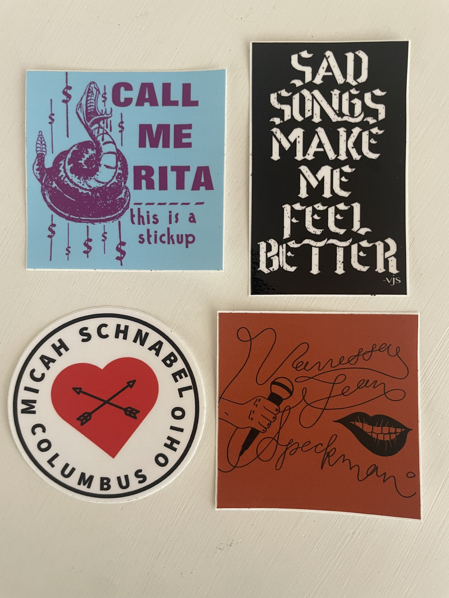 Micah & Vanessa Sticker Pack | Micah Schnabel