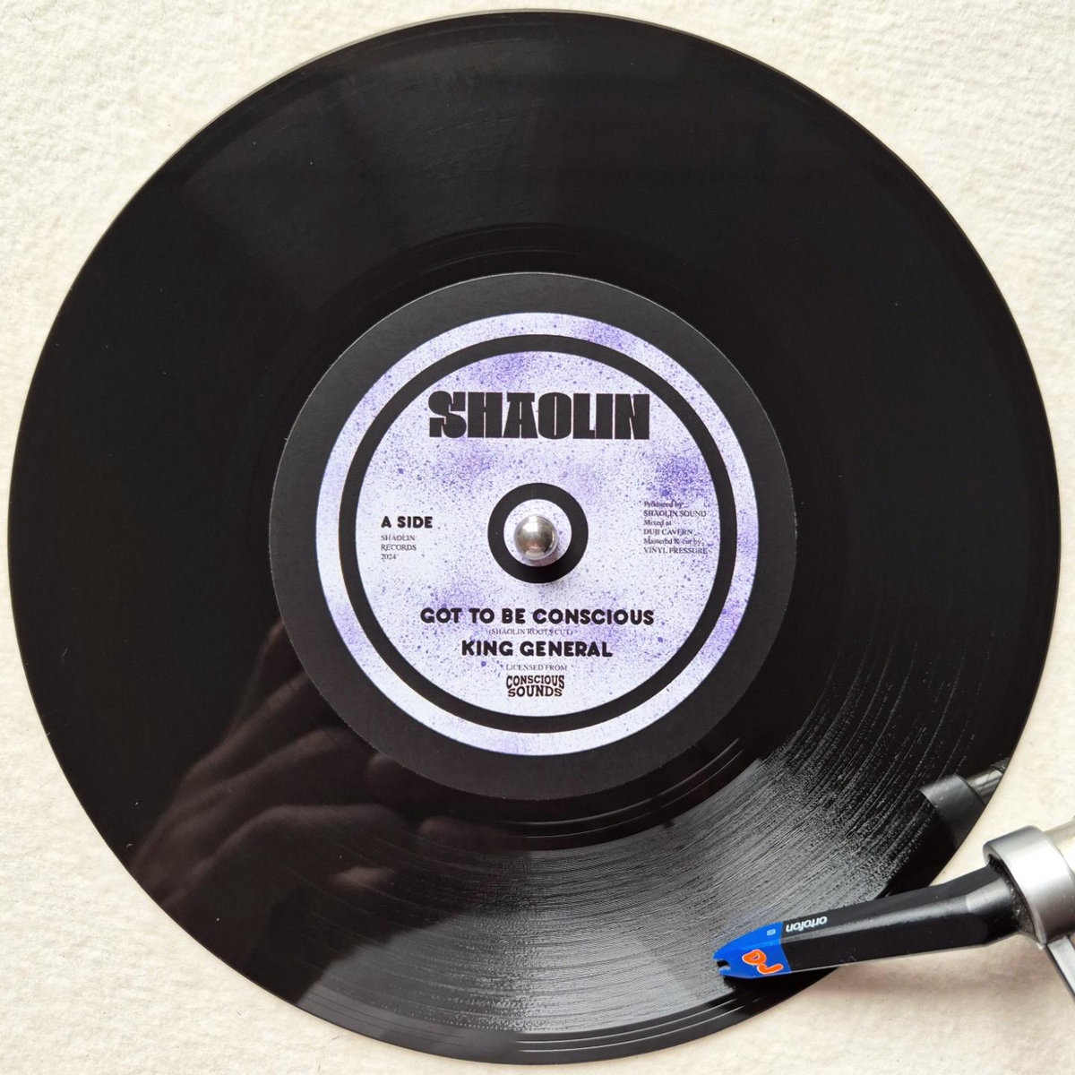 King General - Got To Be Conscious (Limited 7" Polyvinyl) (Shaolin ...
