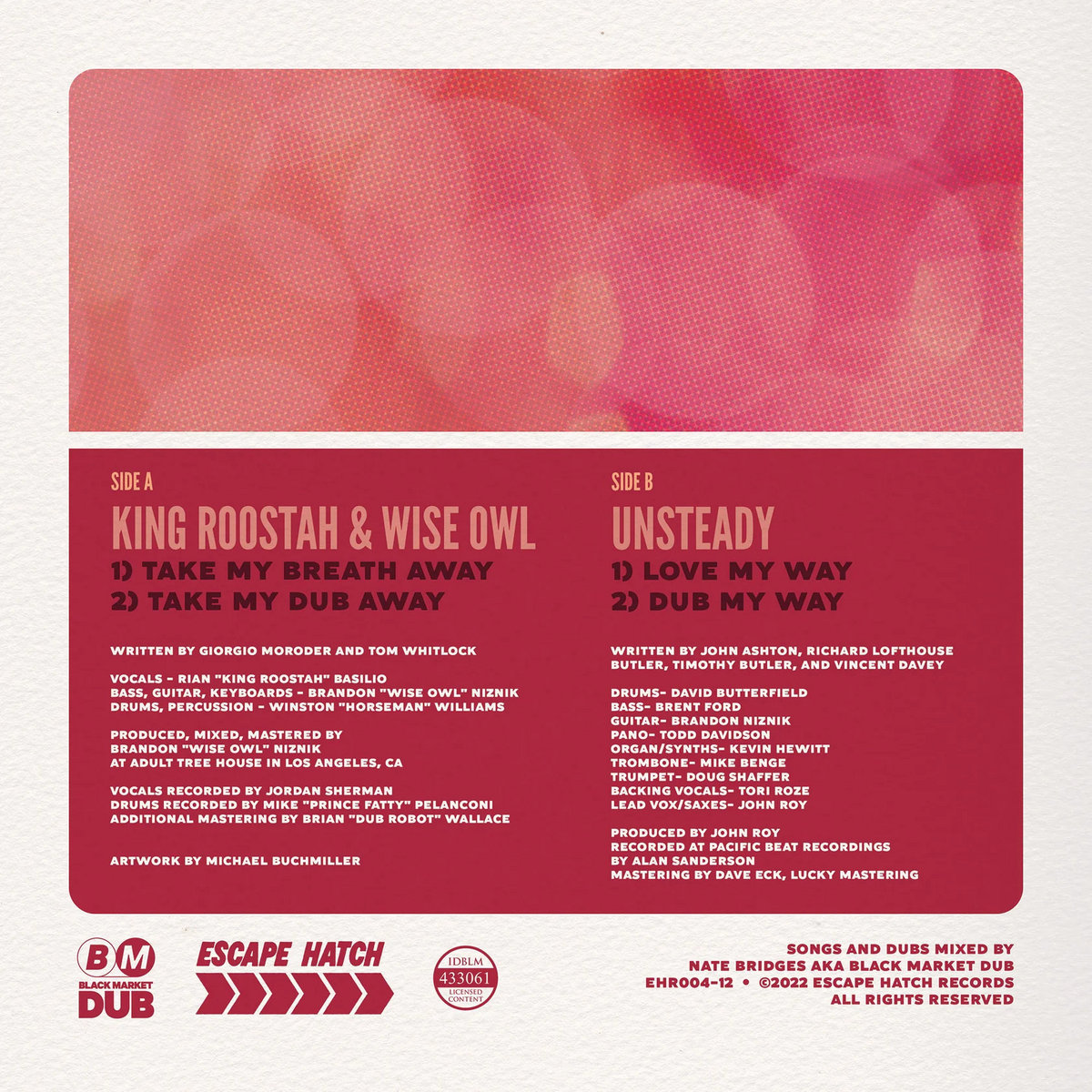 Take My Breath Away/Love My Way | King Roostah, Wise Owl & Unsteady | Black Market Dub