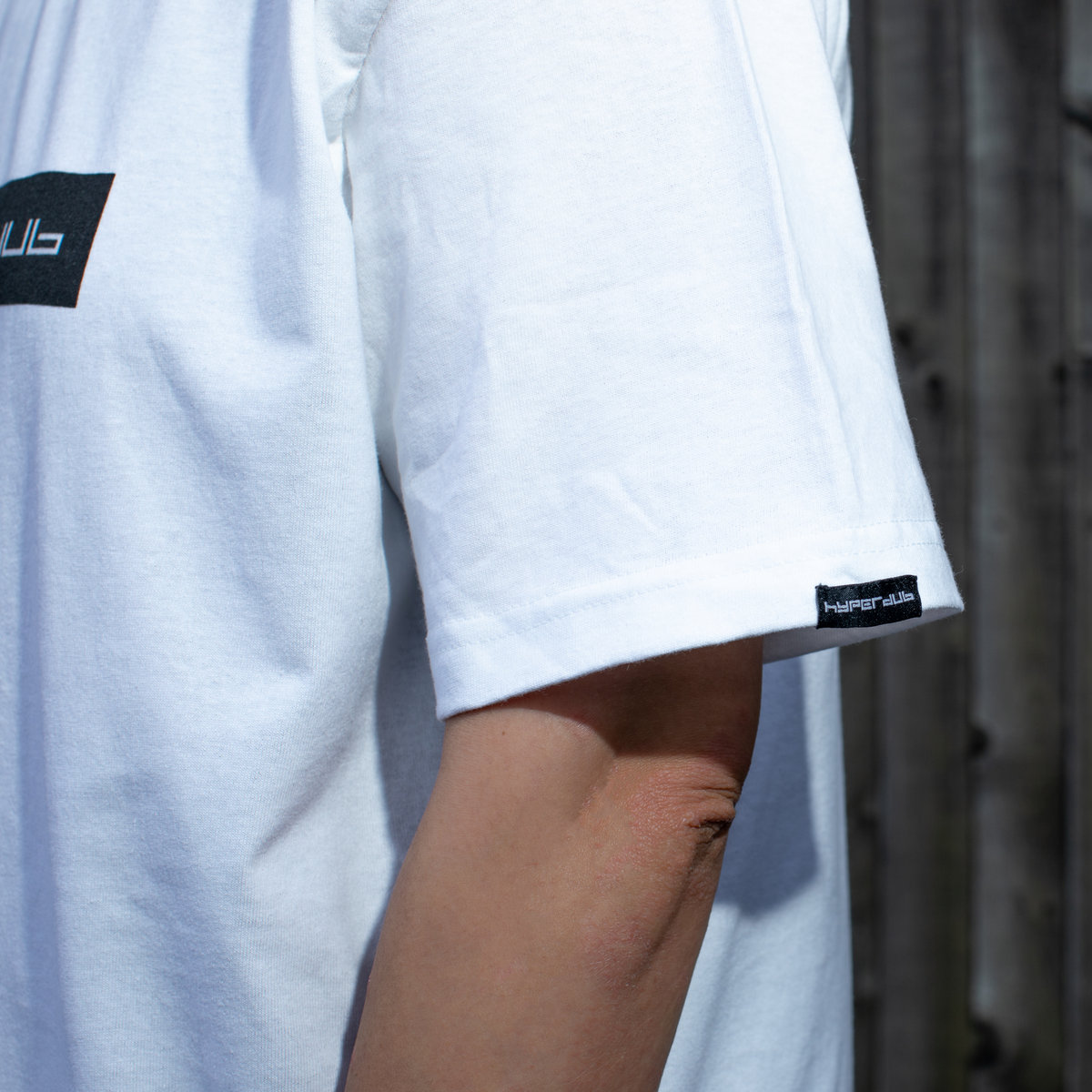 White Hyperdub Logo T-Shirt | Hyperdub