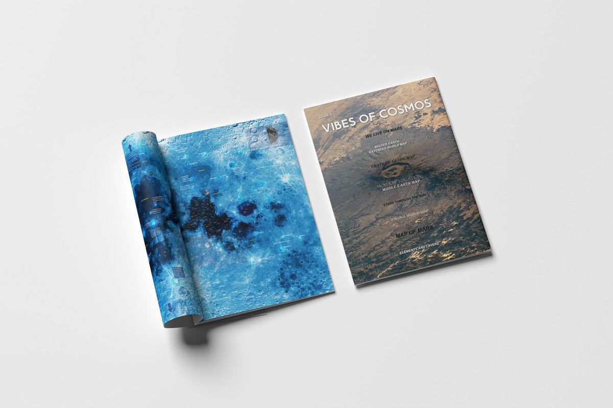 Vibes of Cosmos Book 6 (Physical Book - Hard Copy edition) | Mountaindub