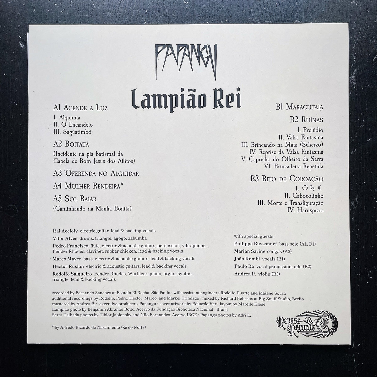Lampião Rei | Papangu | Repose Records
