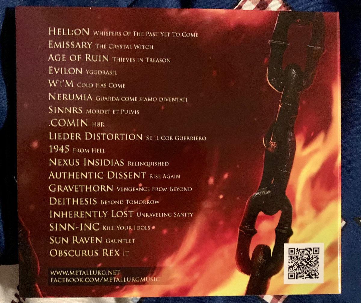METAL IS FORGED HERE Compilation CD | Emissary