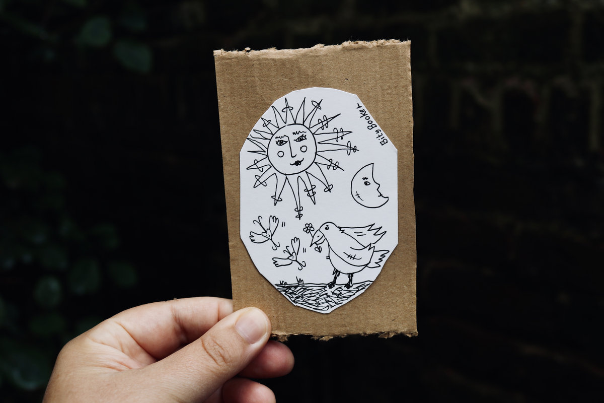 Special Bundle: Limited Edition CD + Original Pen Drawing | Bity Booker