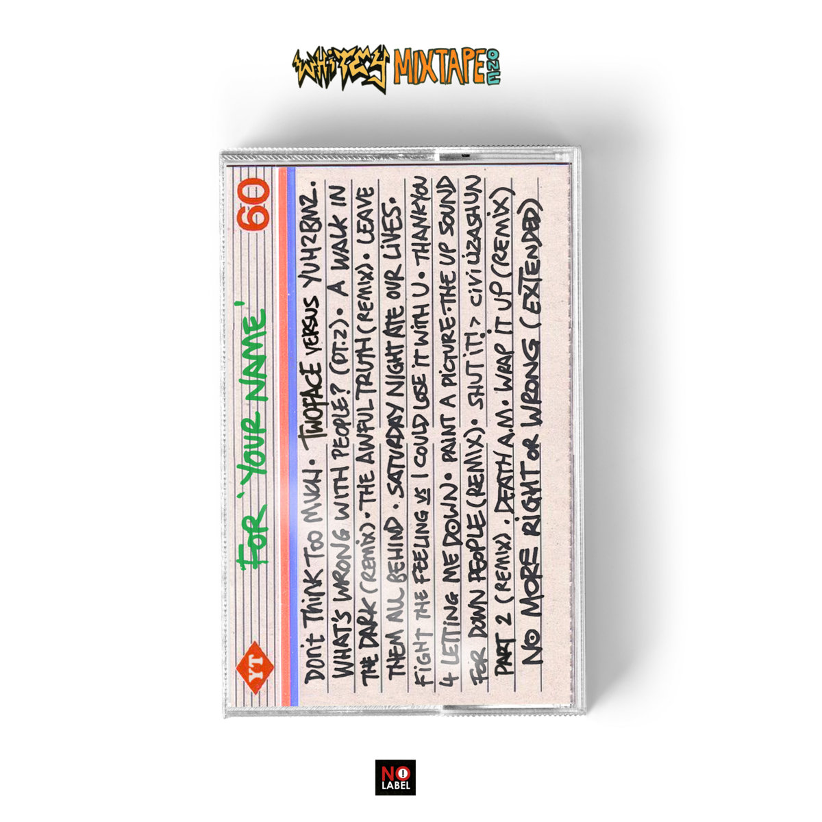 'MIXTAPE ONE'- SIGNED/PERSONALISED NONSTOP MUSIC USB 'MIXTAPE' | Whitey