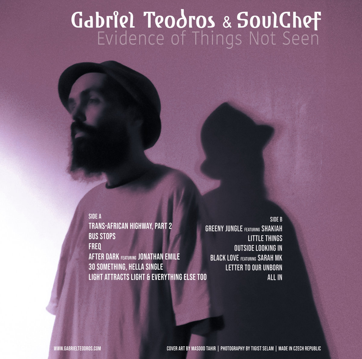 Limited-Edition 'Evidence Of Things Not Seen' VINYL LP | Gabriel Teodros