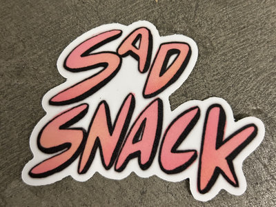Logo Sticker | Sad Snack