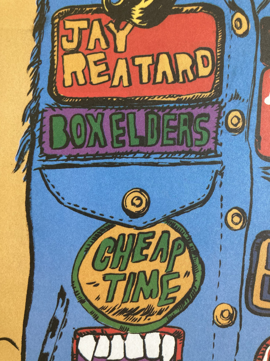 Jay Reatard's Shattered Records Tour Poster (2009) | Jeffrey Novak