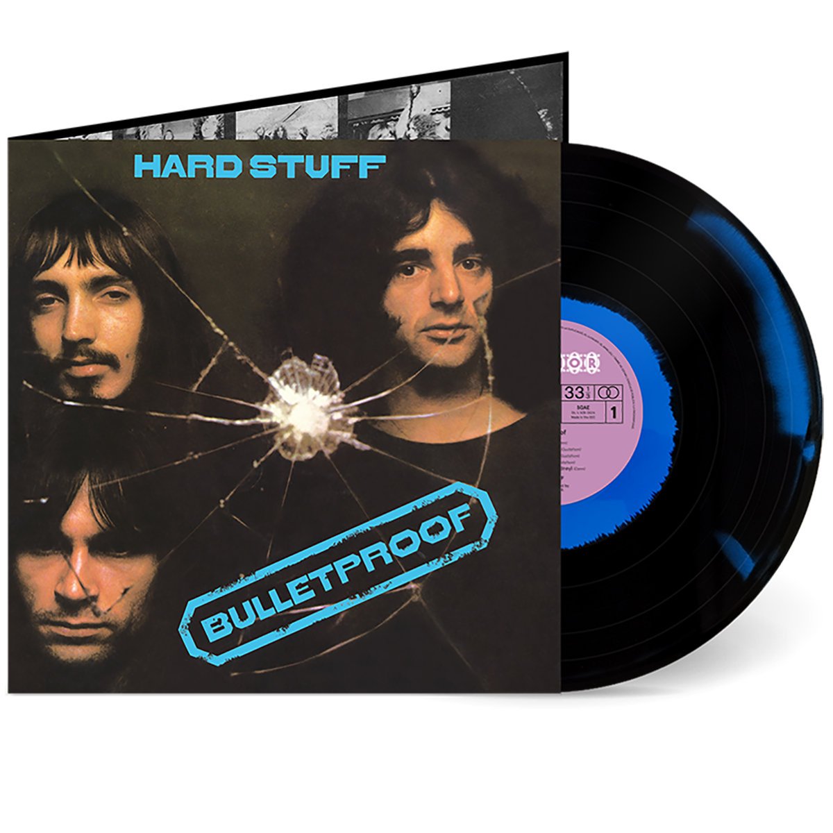 HARD STUFF - Bulletproof (Bi-color LP) | Guerssen Records
