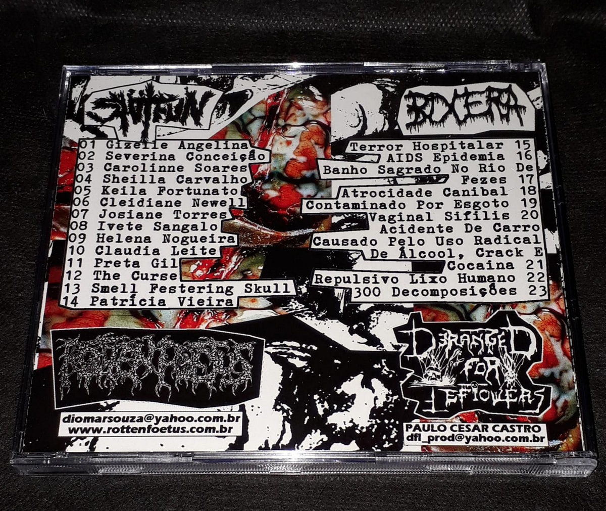 SHITFUN / BIXERA: Antimusical Cadaveric Shit - Split CD | Rotten Foetus ...