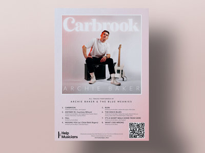Carbrook Release Poster (A3) | Archie Baker