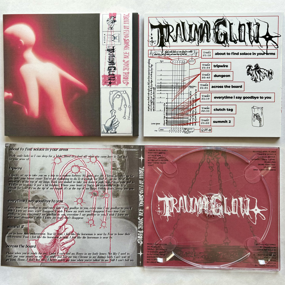 about to find solace in your arms | Trauma Glow