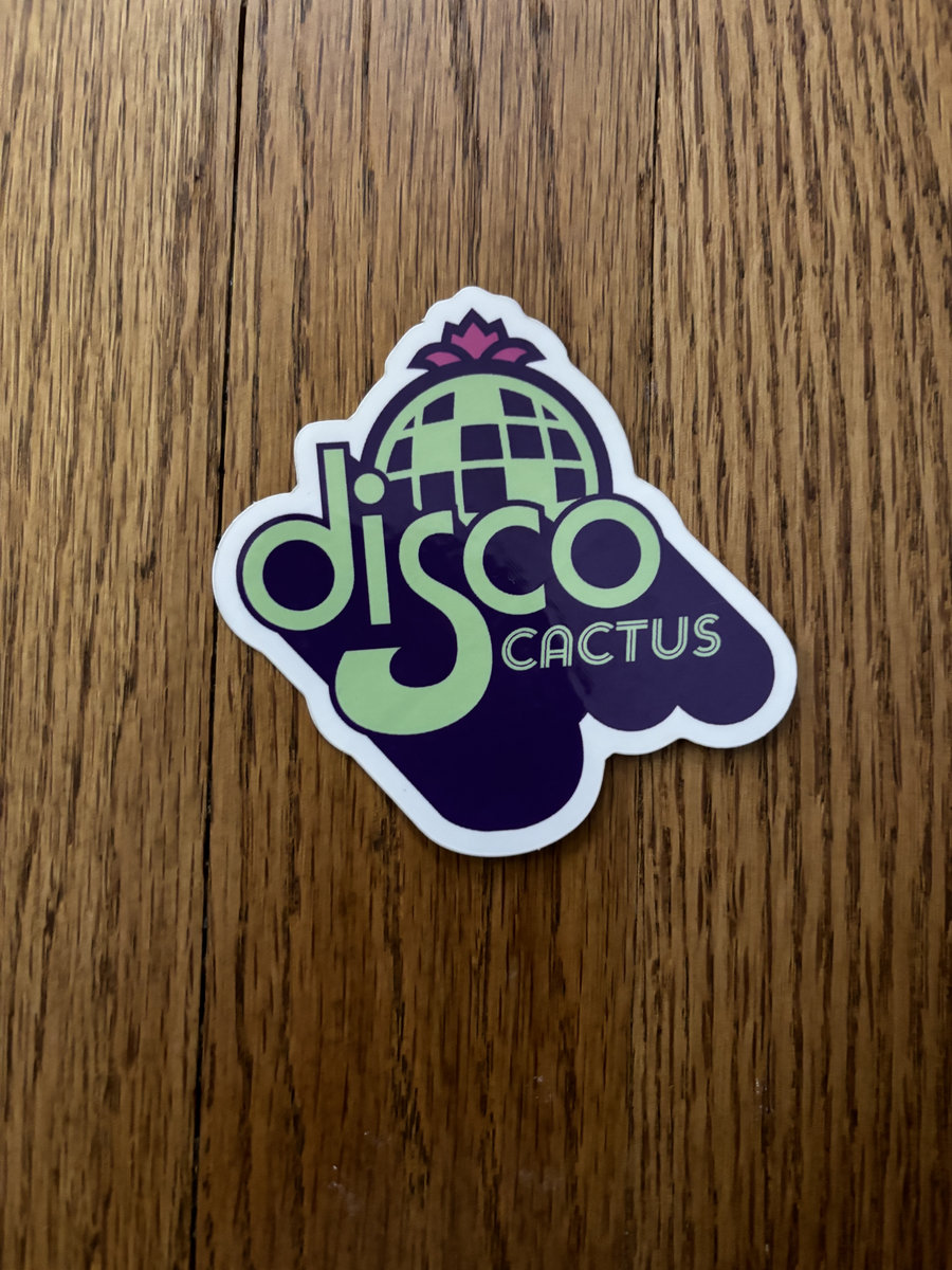 Large Sticker - Logo | DiscoCactus