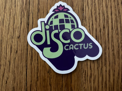 Large Sticker - Logo | DiscoCactus