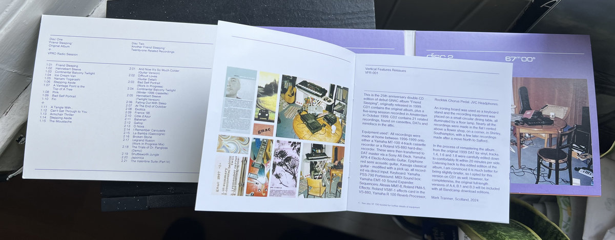 Friend Sleeping * 25th Anniversary Edition | GNAC | GNAC, Vetchinsky ...