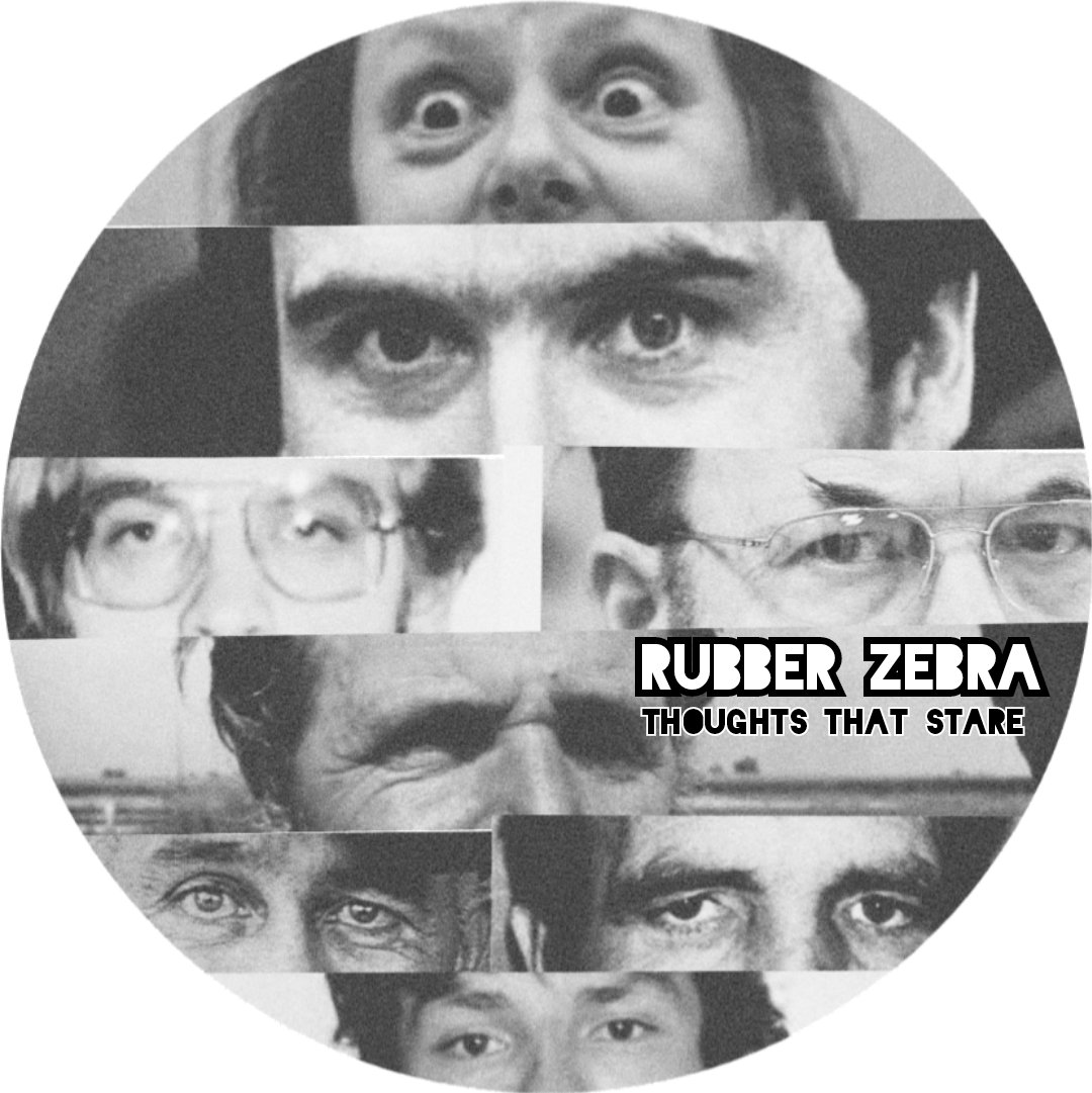 Thoughts That Stare | Rubber Zebra