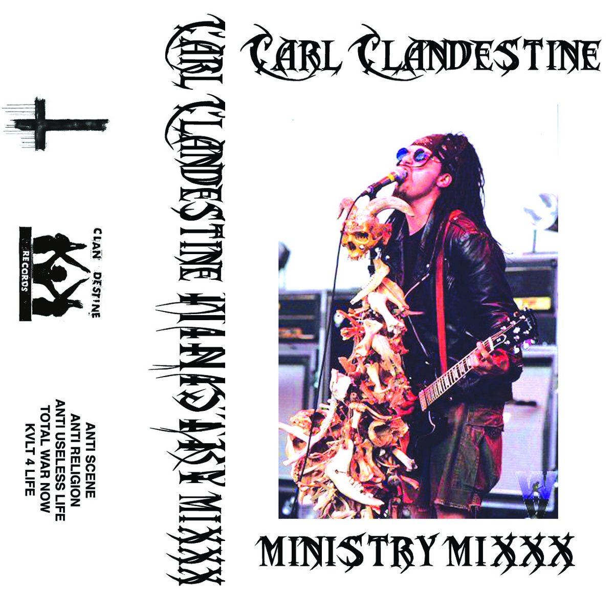 CARL CLANDESTINE - MINISTRY MIXXX CS | Clan Destine Records