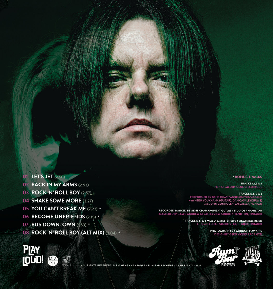 Let's Jet (Bonus Edition) | Gene Champagne | Rum Bar Records