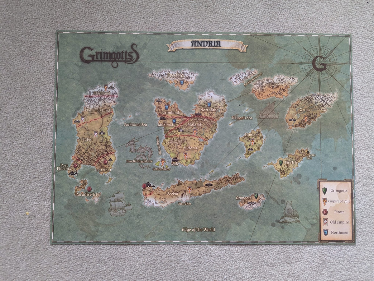Grimgotts Map of Andria | Grimgotts