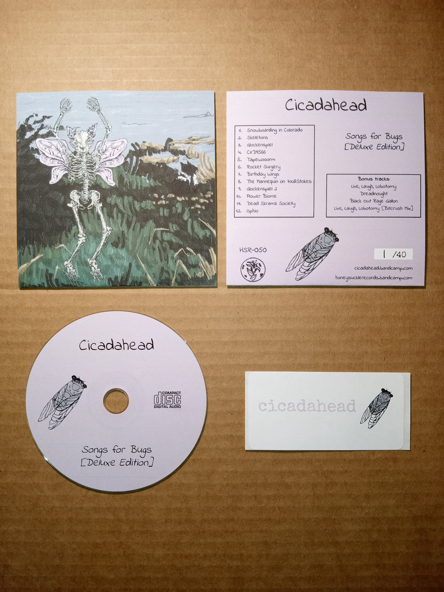 Songs for Bugs (Deluxe Edition) | Cicadahead | Honeysuckle Records