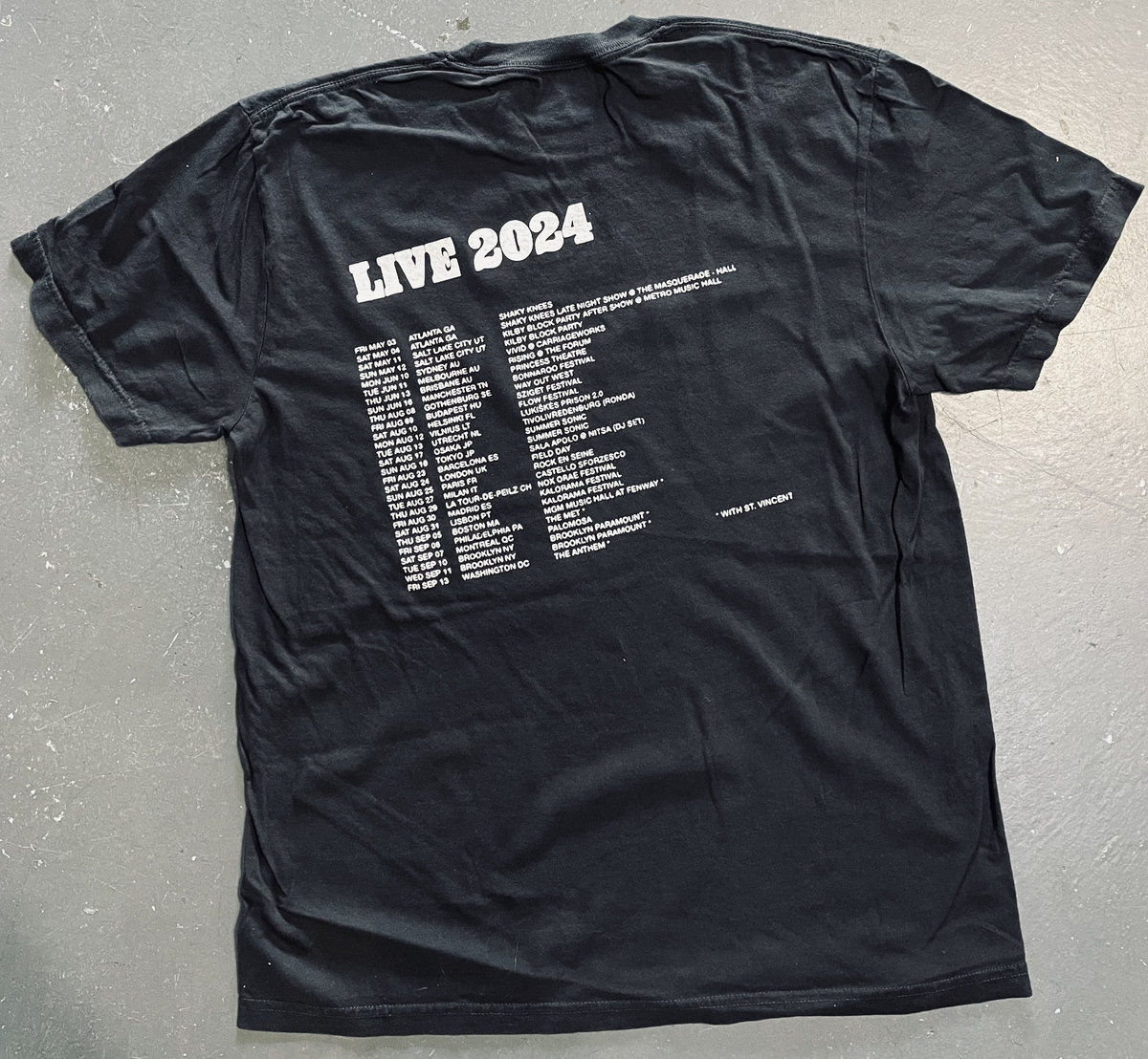 Yves Tumor 2024 Tour Tee **ON SALE** | Yves Tumor