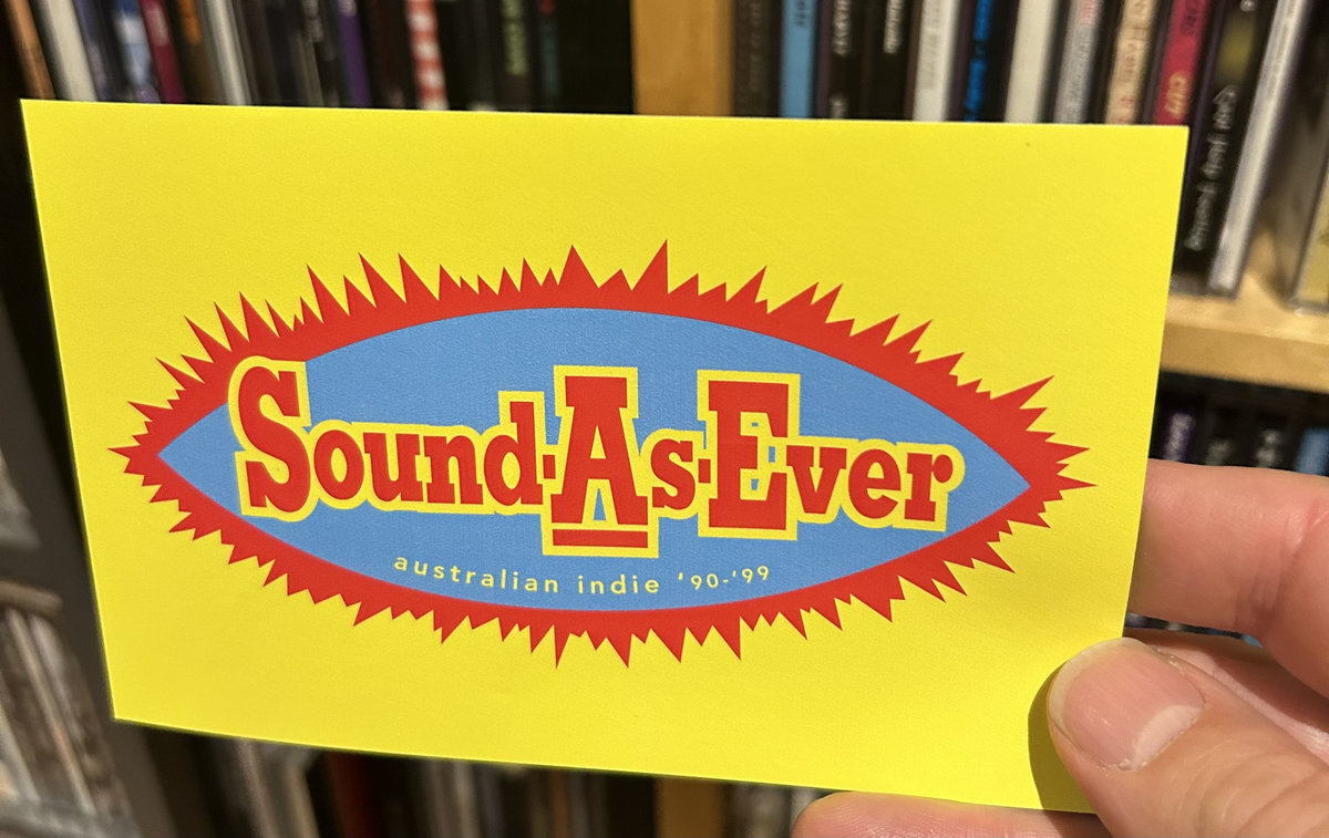 Sound As Ever (alternative logo) sticker | Sound As Ever (Australian ...