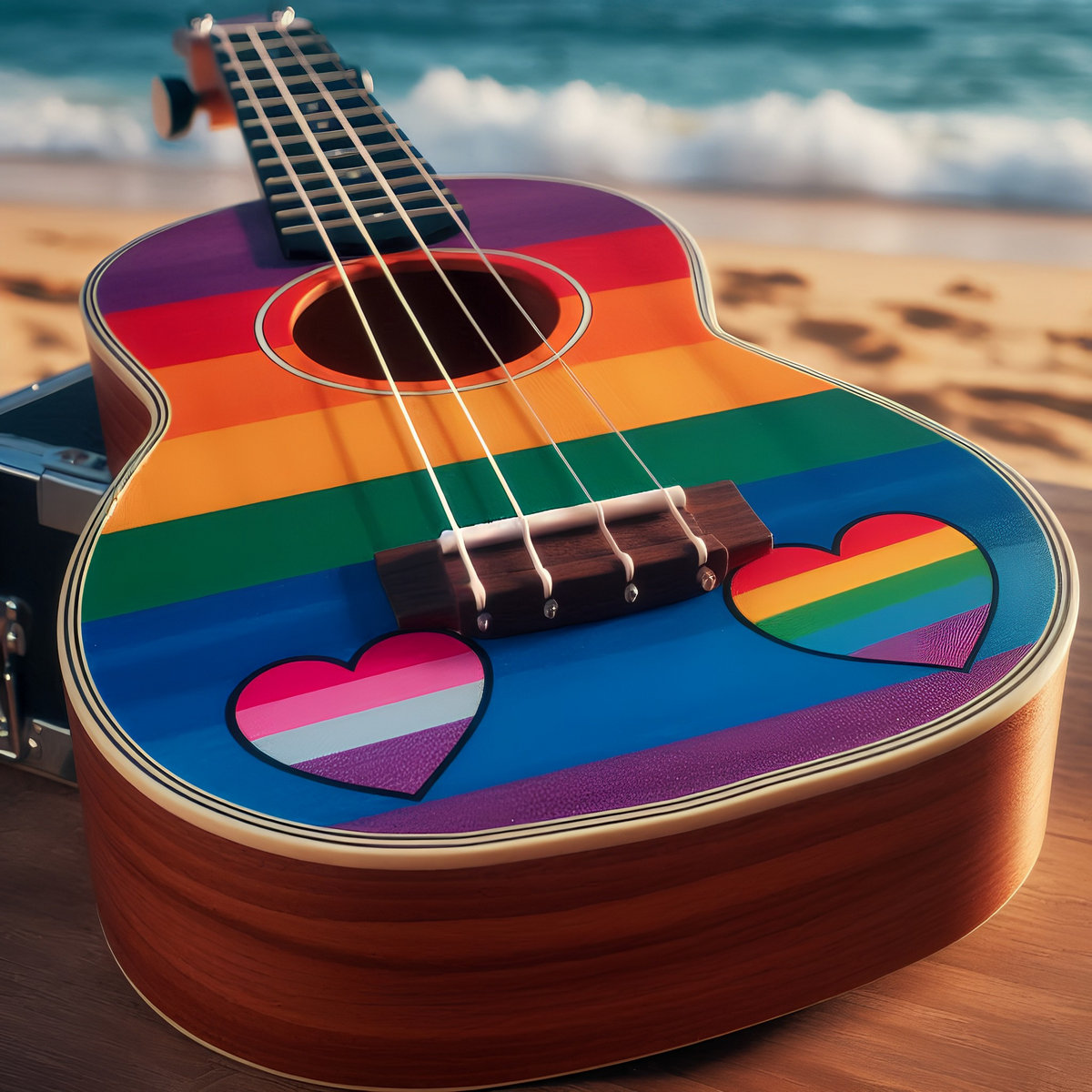 Uke LGBT Sticker | Marc Gallagher