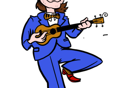 Cartoon Physics Sticker | Marc Gallagher