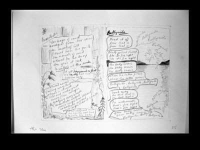 5 x Original Hand Written Lyric Panels from Lyric Book & LP | Crystal ...