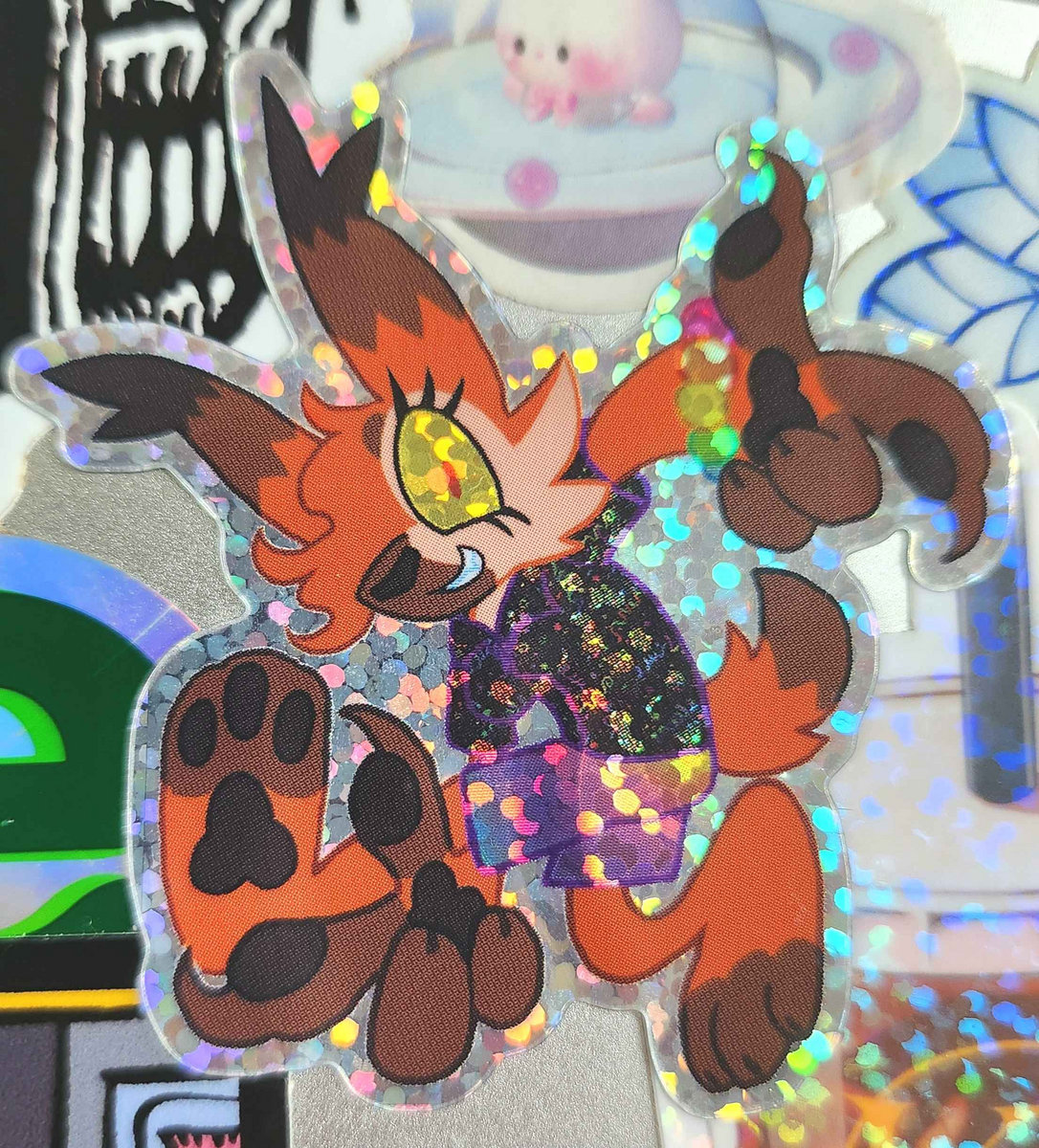 GYNX ADVENTURE 2" SPARKLE STICKER | PIPE DREAM SOUNDSYSTEMS