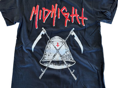 Midnight "Red Bell Logo" Black T-Shirt (Limited to 100) | MIDNIGHT