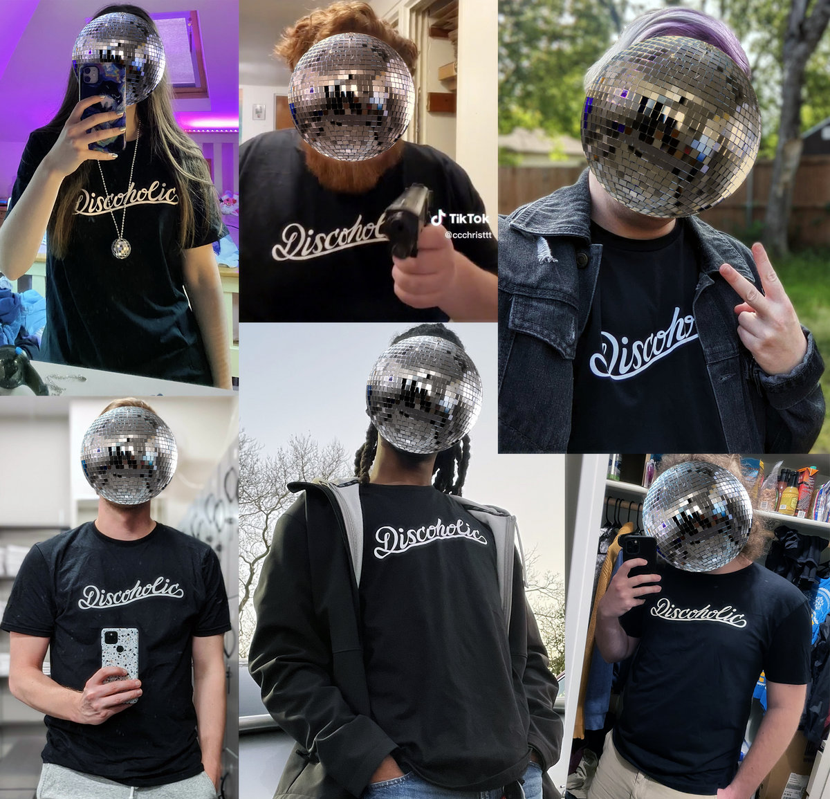 TNT (Tee 'N' Tote) Bundle - Discoholic Logo Black Tee | Discoholic