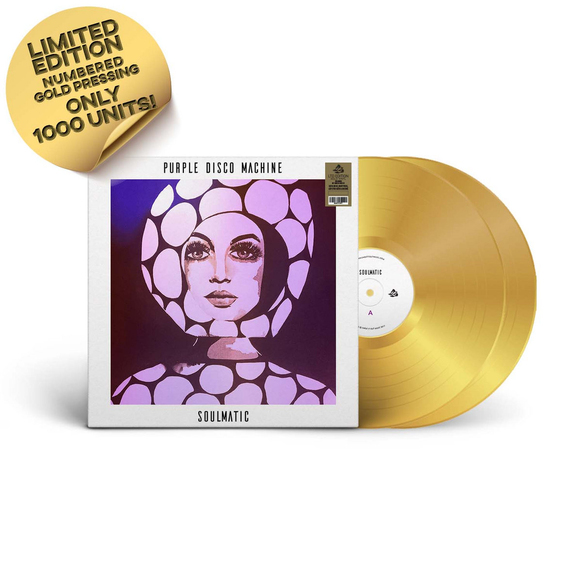 Purple Disco Machine / Soulmatic 2xLP Gold Vinyl - LIMITED EDITION ...