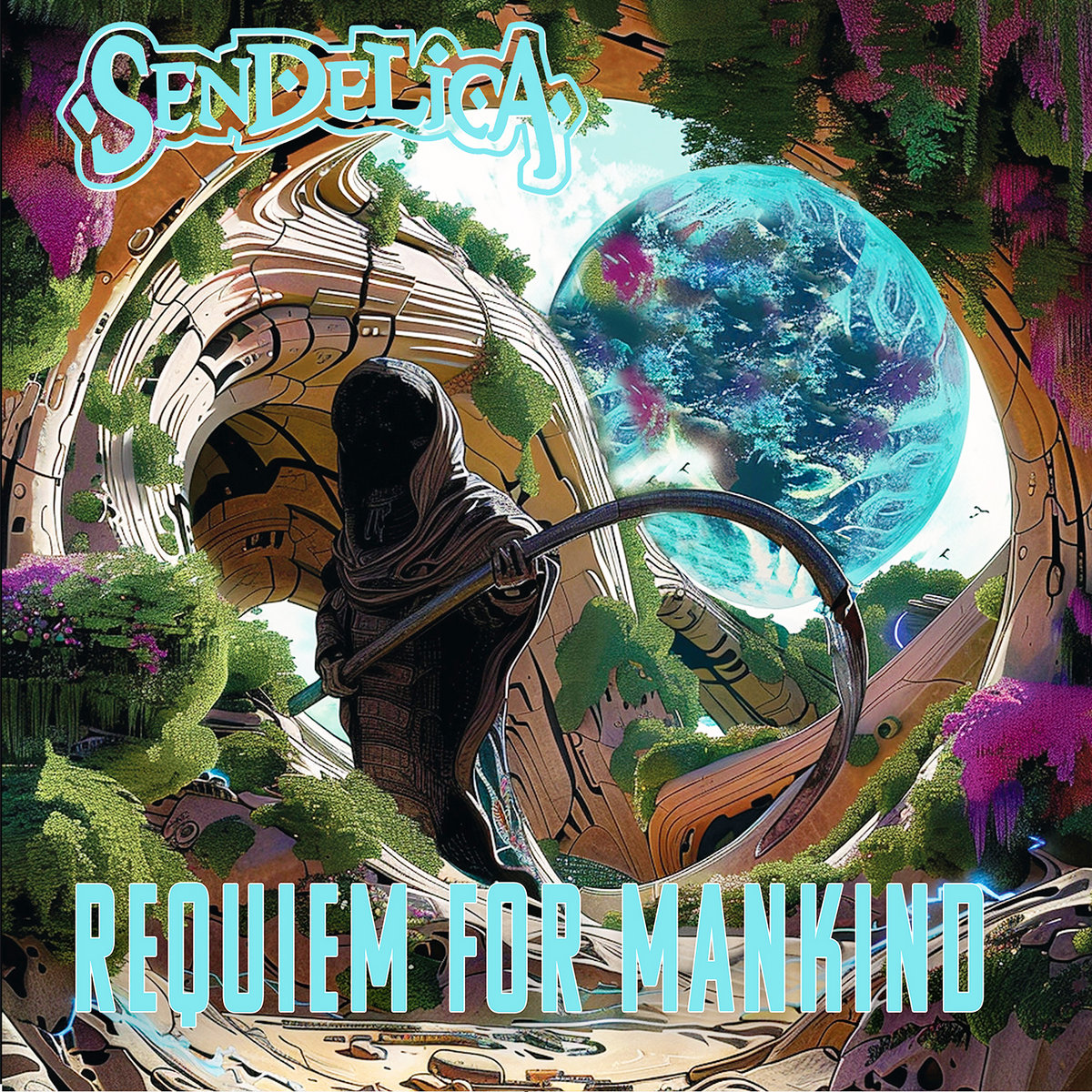 LTD EDT REQUIEM FOR MANKIND BLACK T-SHIRT | SENDELICA