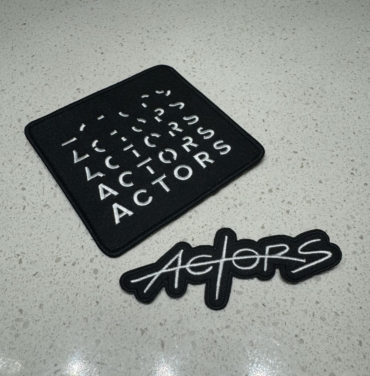 ACTORS Embroidered Patch Pack | ACTORS