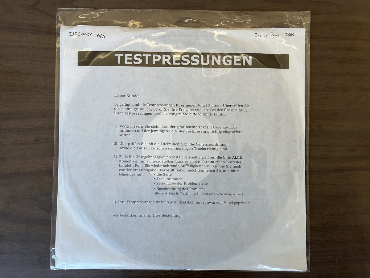 Ism | Junius Paul | International Anthem