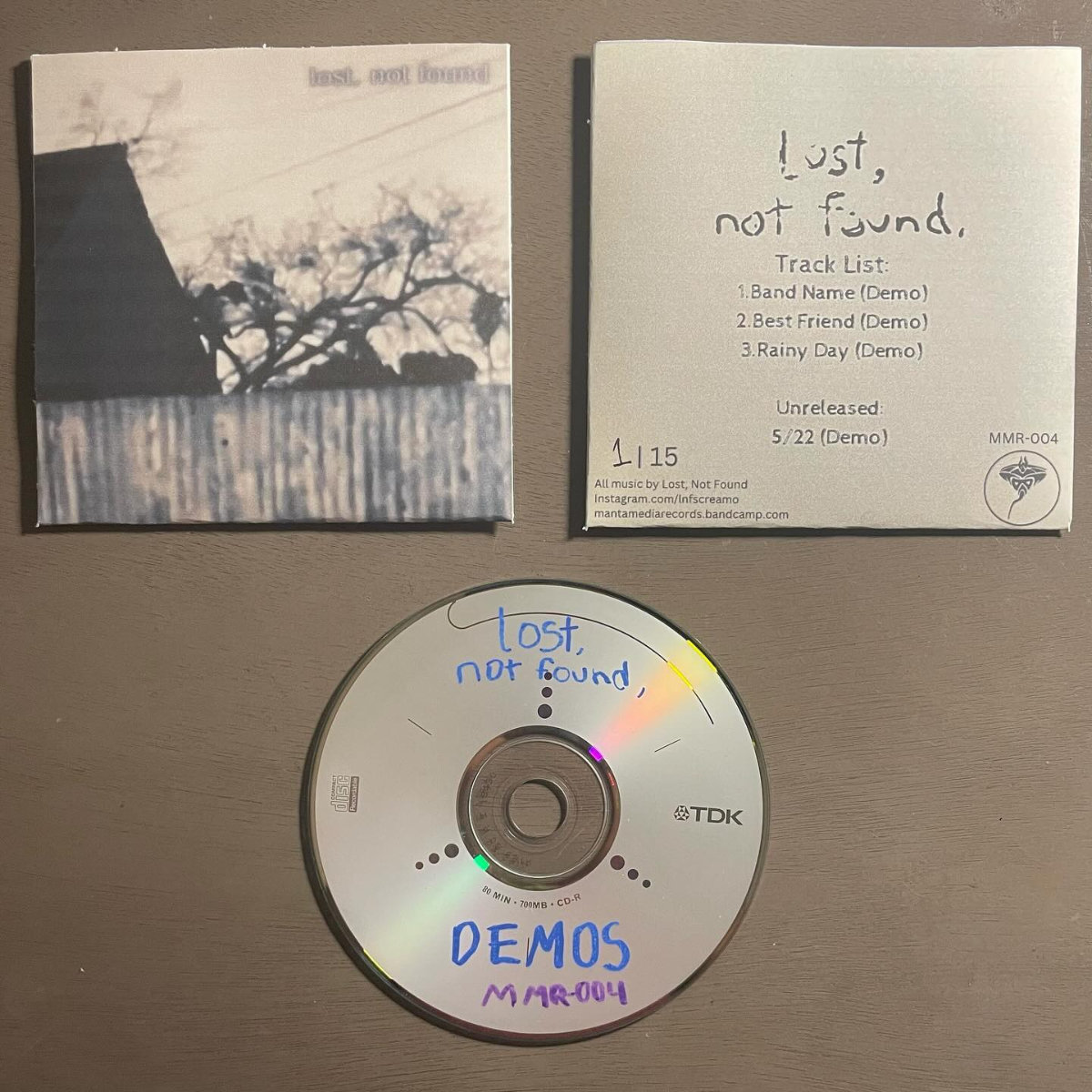 Lost, Not Found (Demo) | Lost Not Found | Manta Media Records