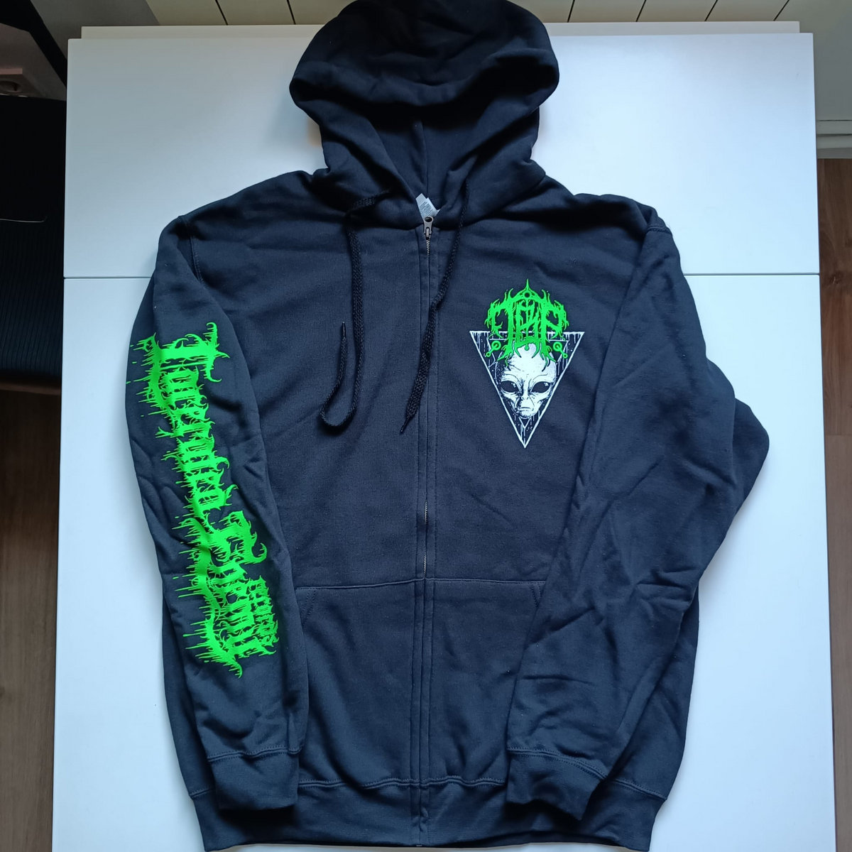 Alien Sigil - Zip Hoodie | THIRTEEN BLED PROMISES