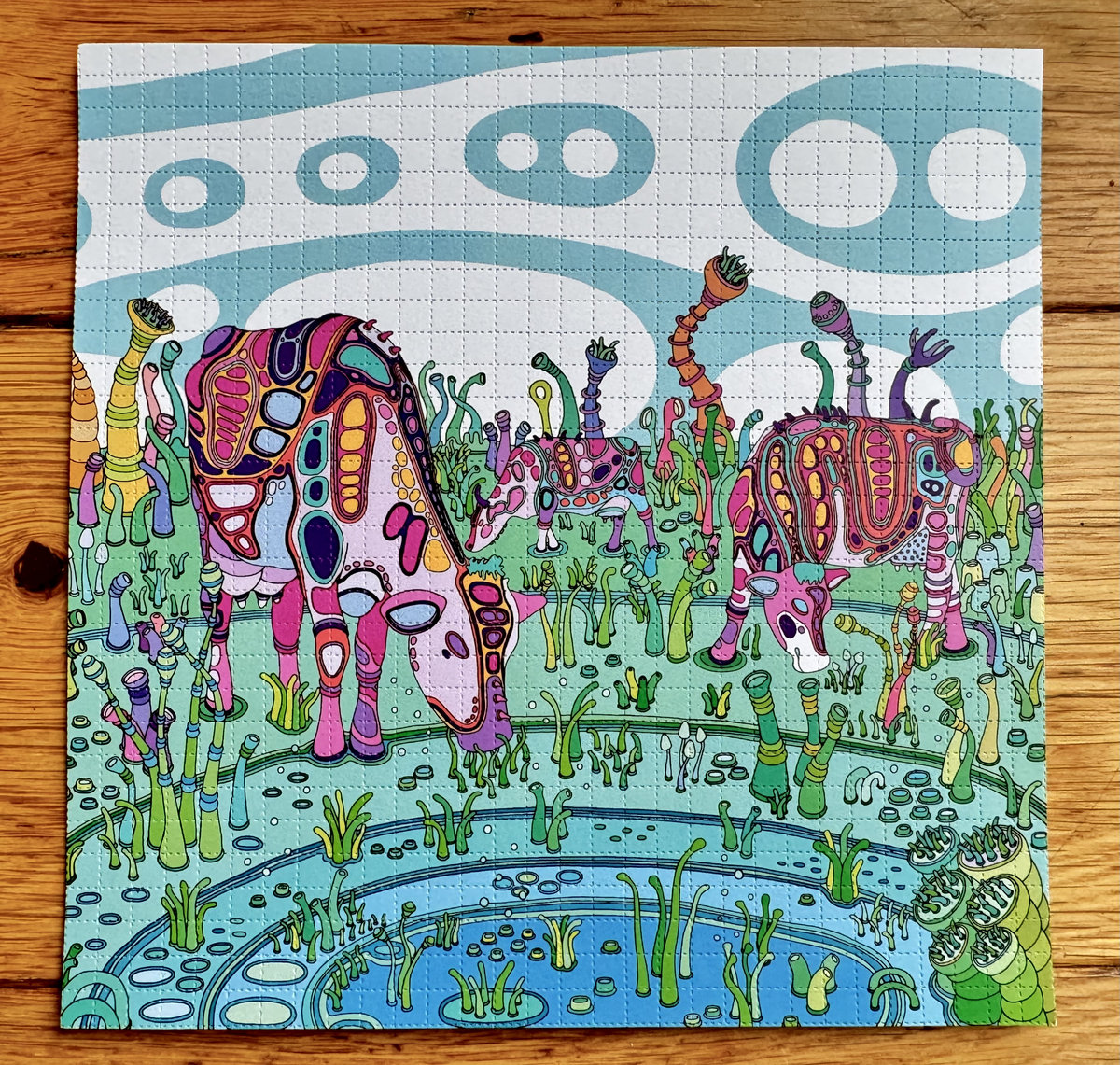 Hiraeth Artwork BlOtter Print Limited Edition by Harry Pack | Ott